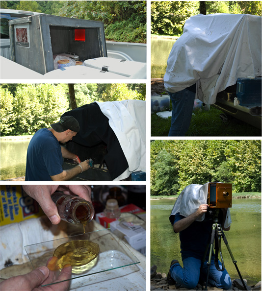 Collodion Wet Plate Equipment